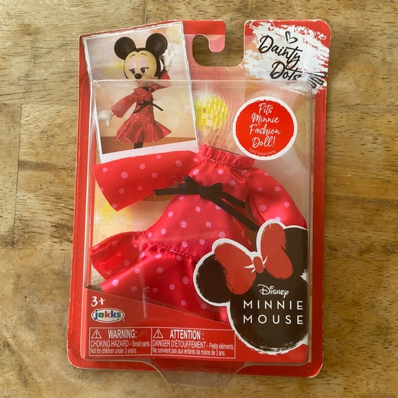 Disney | Toys | Minnie Mouse Dainty Dots Fashion Doll Clothing Set ...